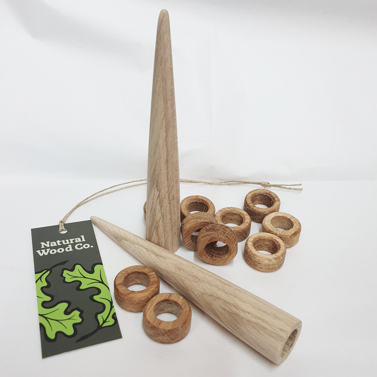 Oak Christmas Tree Finial / Topper (for 1, 2, 3, 4, 5, 6 & 7ft trees ...